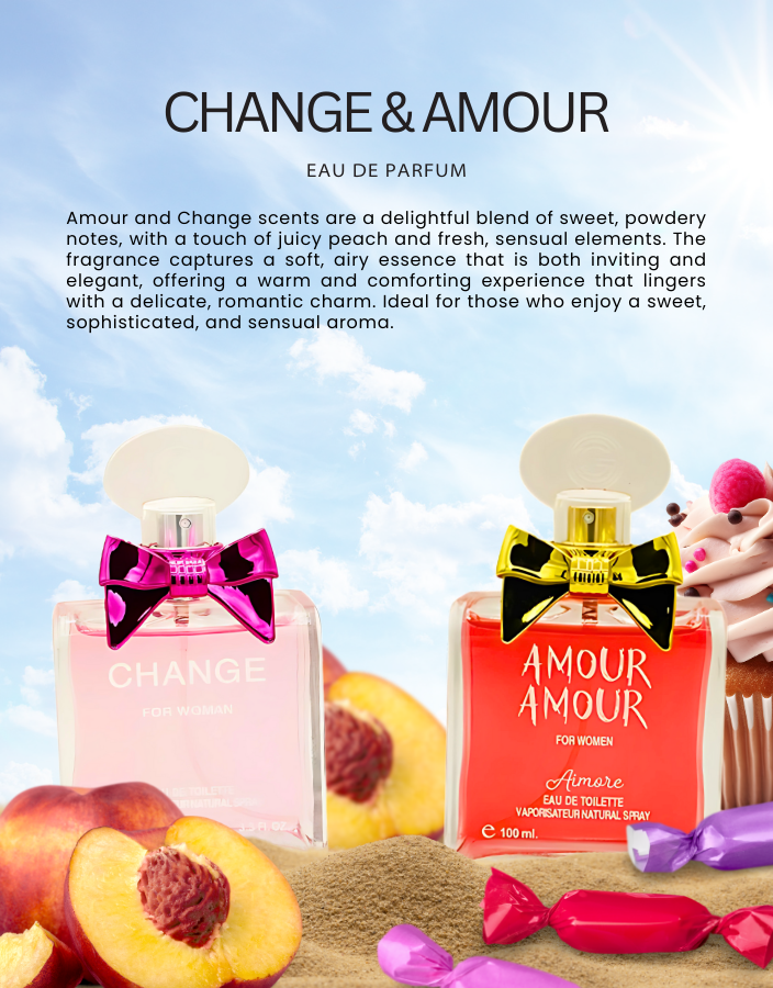 BRILLIANT.Q AIMORE CHANGE & AIMORE AMOUR LONG LASTING PERFUME SCENT ...