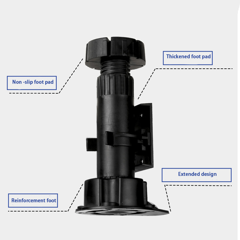 4pcs Furniture Fitting Cabinet Plinth Feet for Kitchen Furniture ...