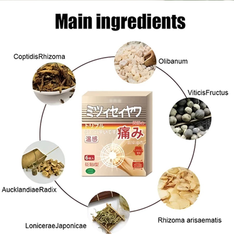 18pcs丨Patch Gout Patchs Joint Neck Shoulder Pain Knee Swelling Pain ...