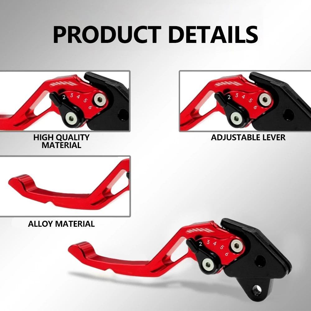 2026 New CLICK V2 / CLICK V3 COMBI CNC ALLOY BRAKE LEVER SET FOR CLICK ...