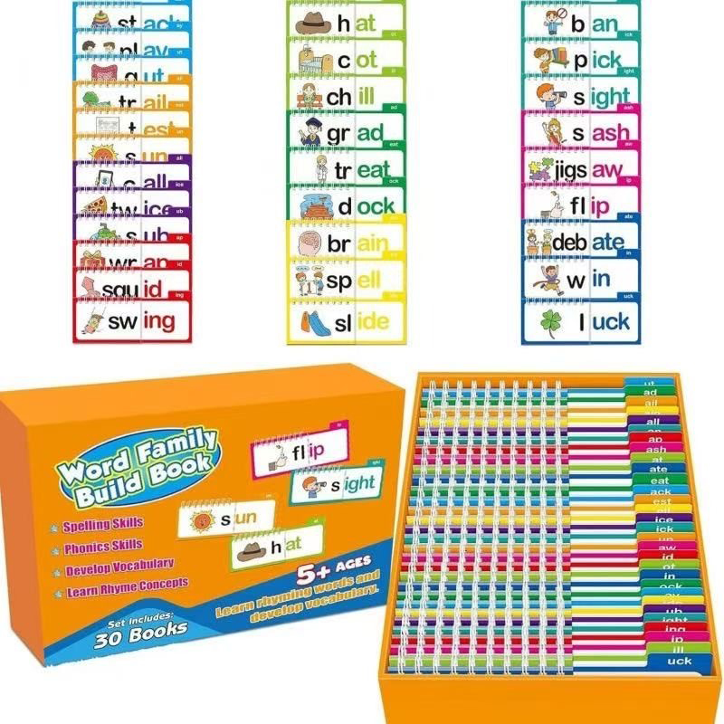 30 Reading and Rhyming Flip Books 30 sets of reading and rhyming flip ...