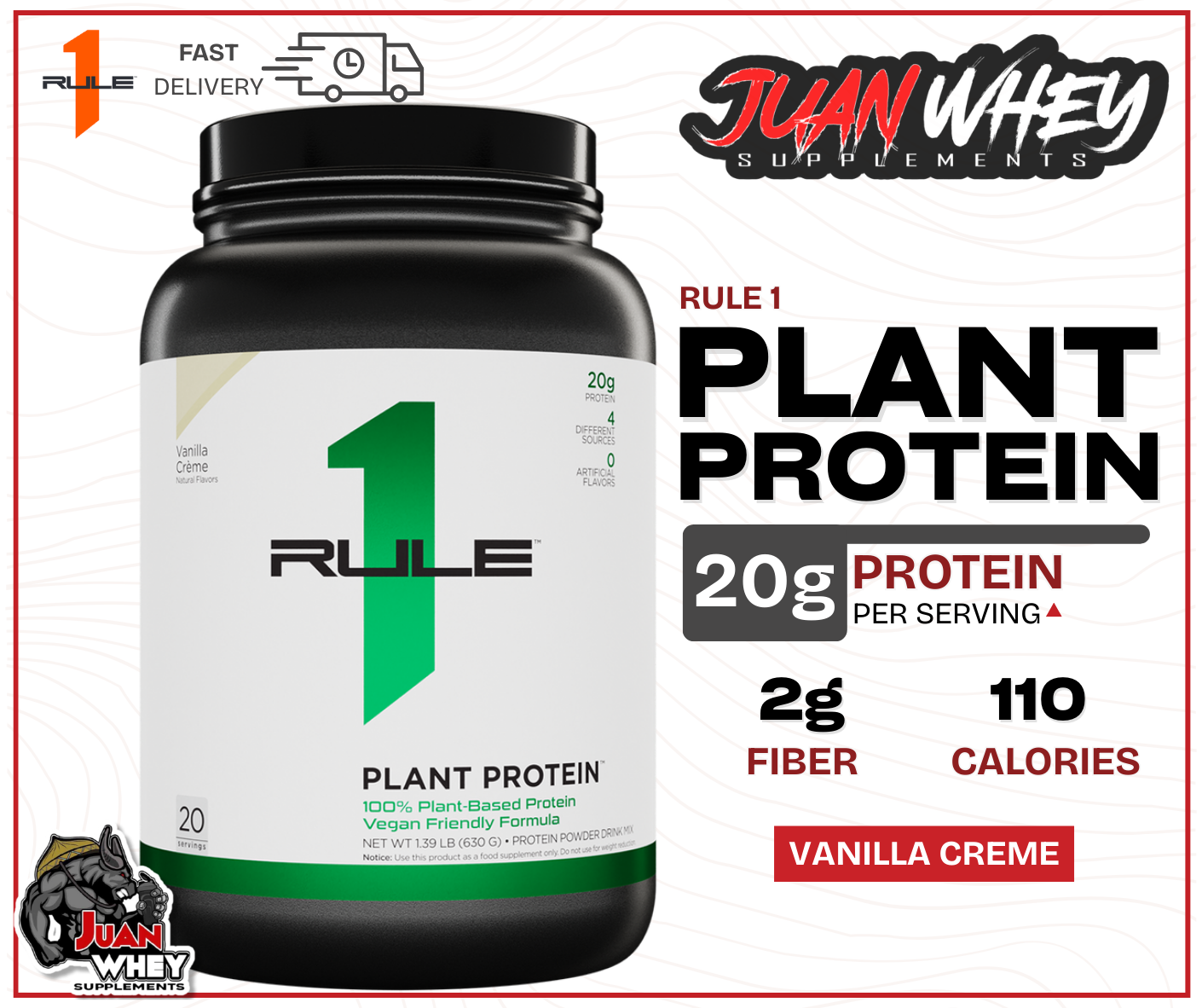 Rule 1 Plant Protein 1.37LBS | Shopee Philippines