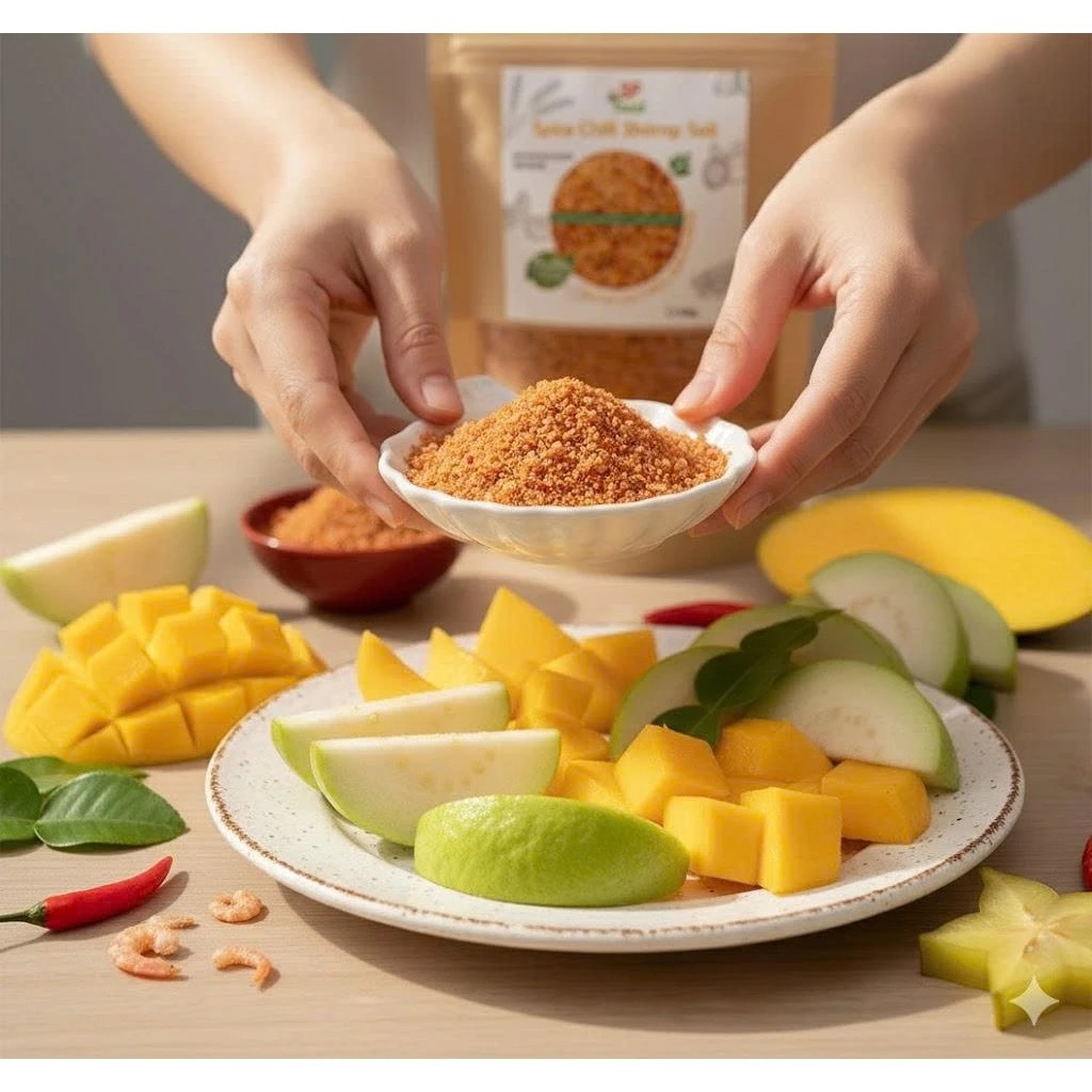 READY STOCK| Spicy Shrimp Chili Salt – Perfect for Fruits & Cooking ...