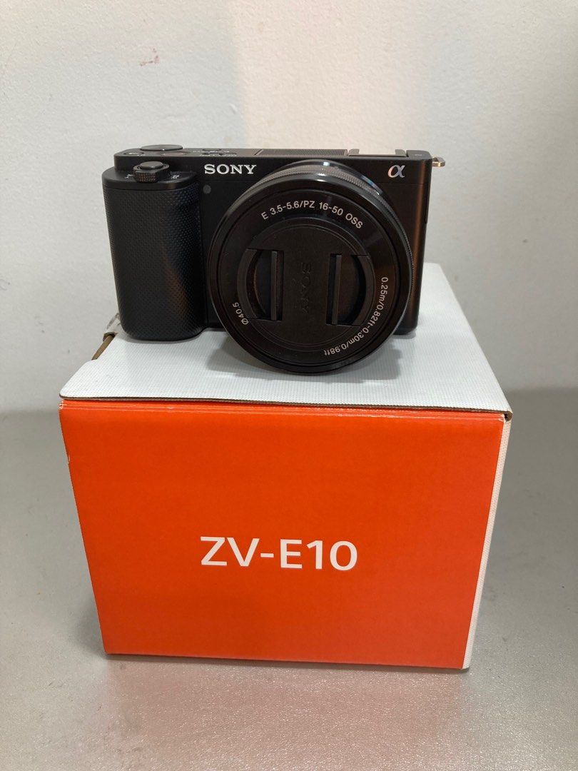 SECOND HAND SONY ZV-E10 CAMERA GOOD CONDITION | Shopee Philippines
