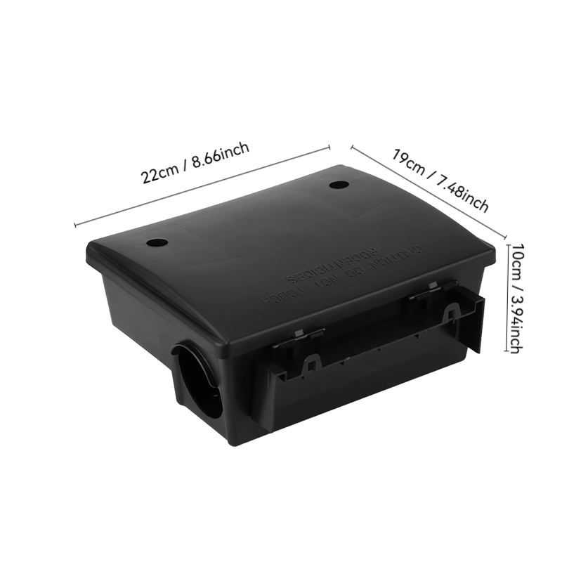 Anti-Escape Rat Bait Station Box, Pet Safety Rodent Trap, Household ...