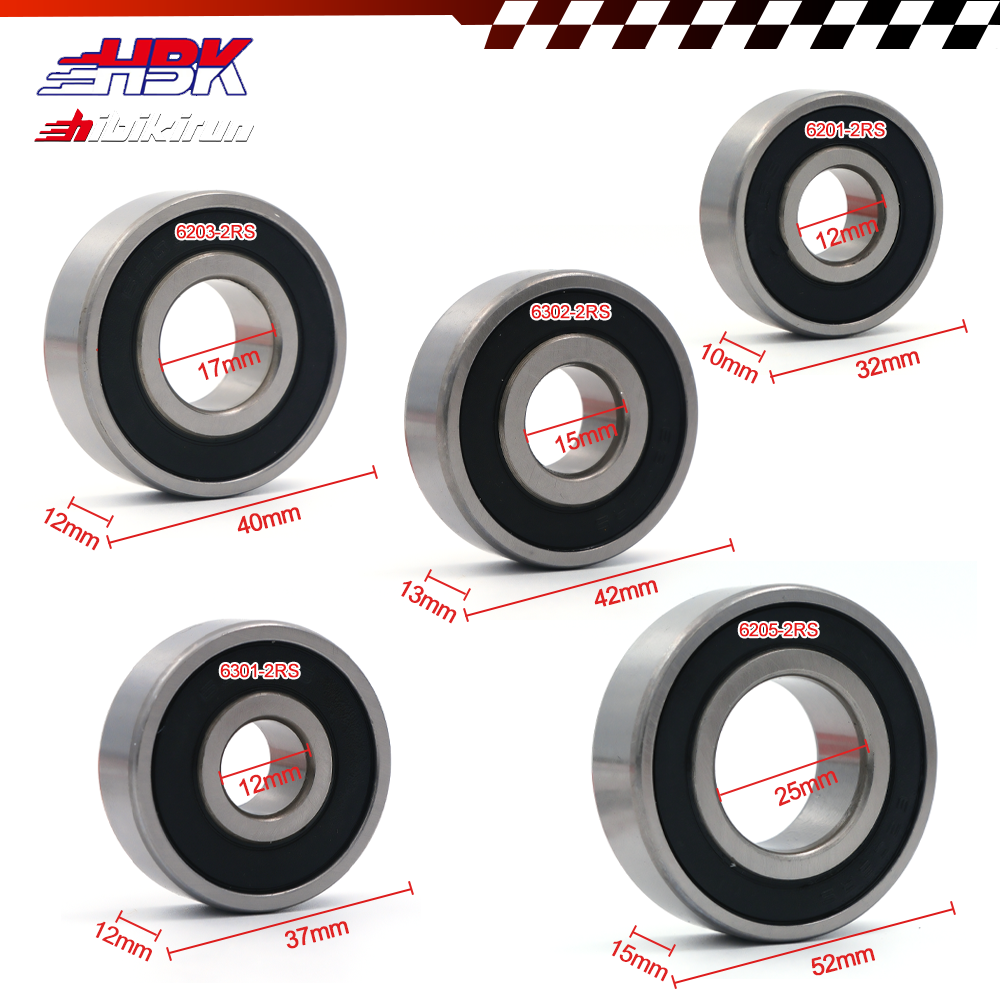 【In Stock】HBK MOTORCYCLE BEARING JAPAN ORIGINAL 6301 6201 6302 6203 ...