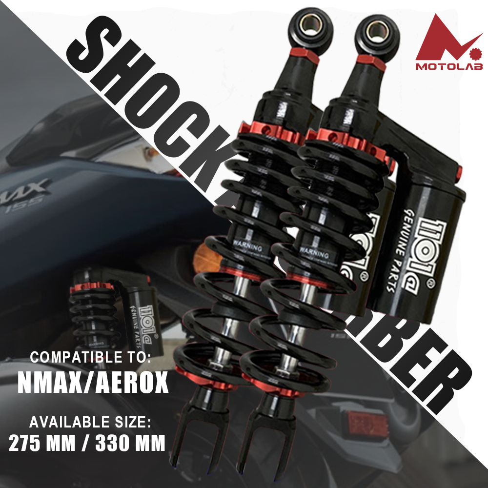 [LIVE EXCLUSIVE] NMAX / AEROX SHOCK ADJUSTABLE MOTORCYCLE REAR SHOCK ...