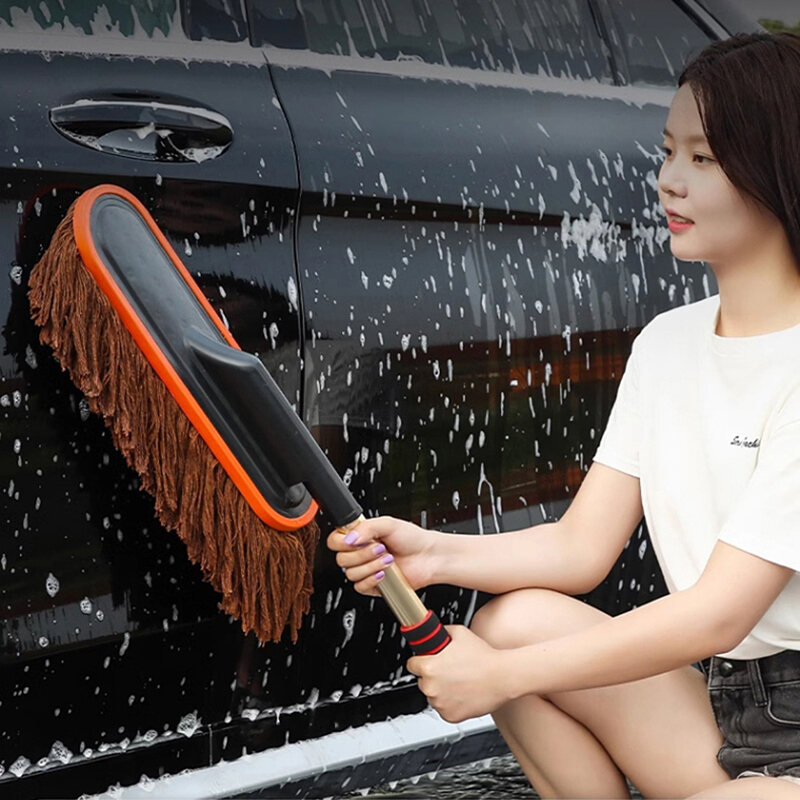Retractable Car Cleaning Brush Duster Car Wash Car Dusting Car Care ...