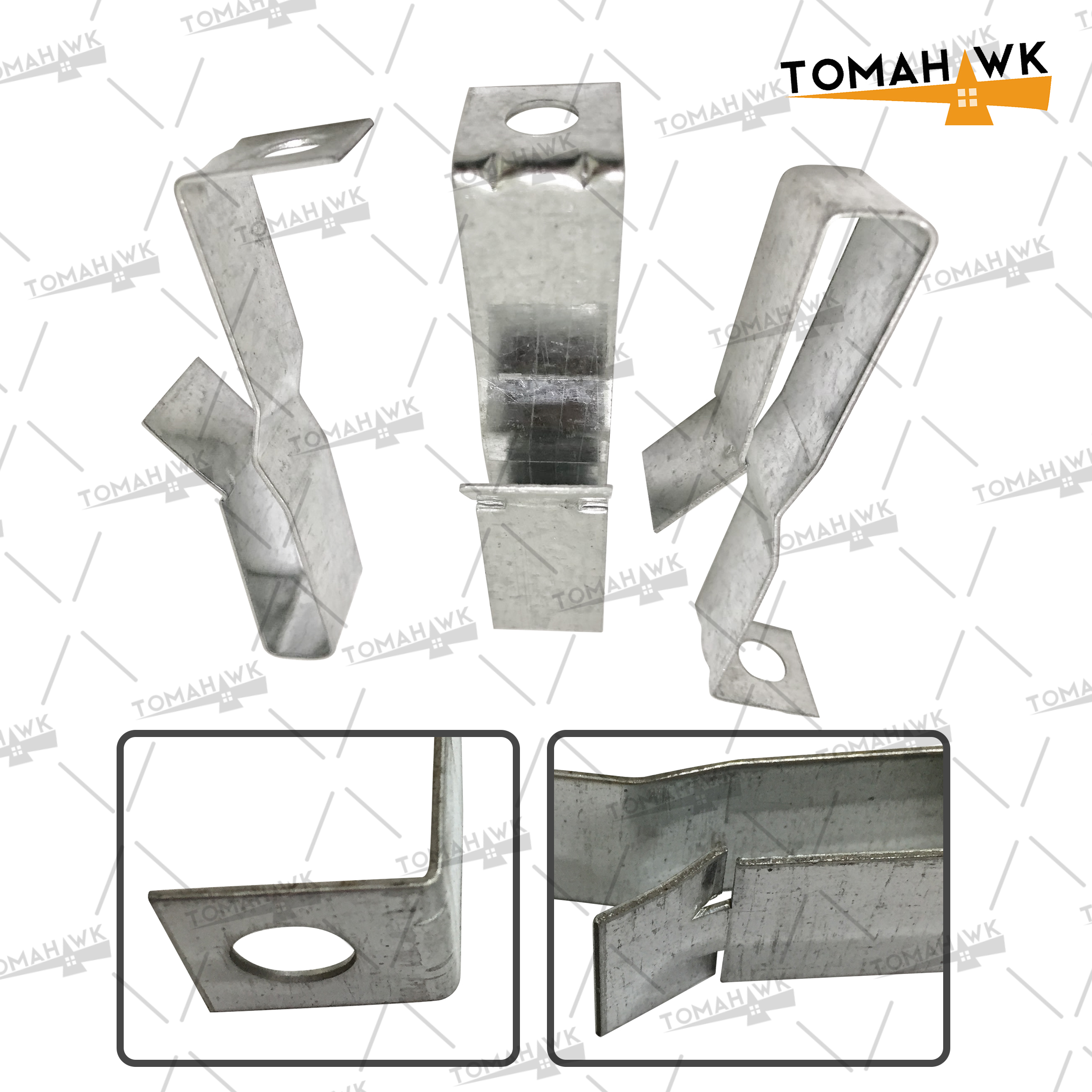 TOMAHAWK J CLIP / J TYPE BRACKET FOR THREADED ROD HANGER FOR CEILING ...