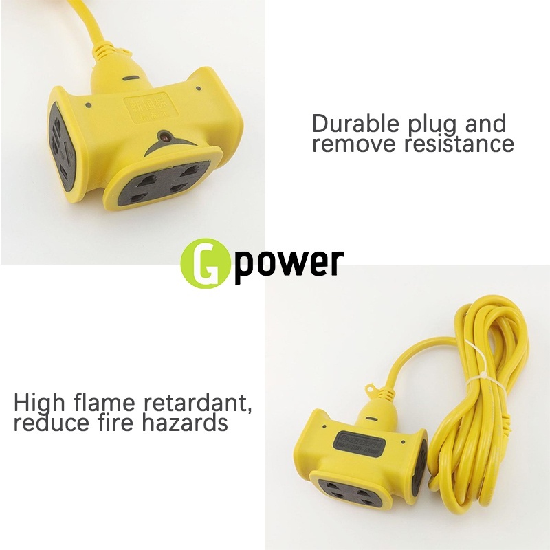 Three Types of Sockets Charging Extension Cord Socket With Switch Extra ...