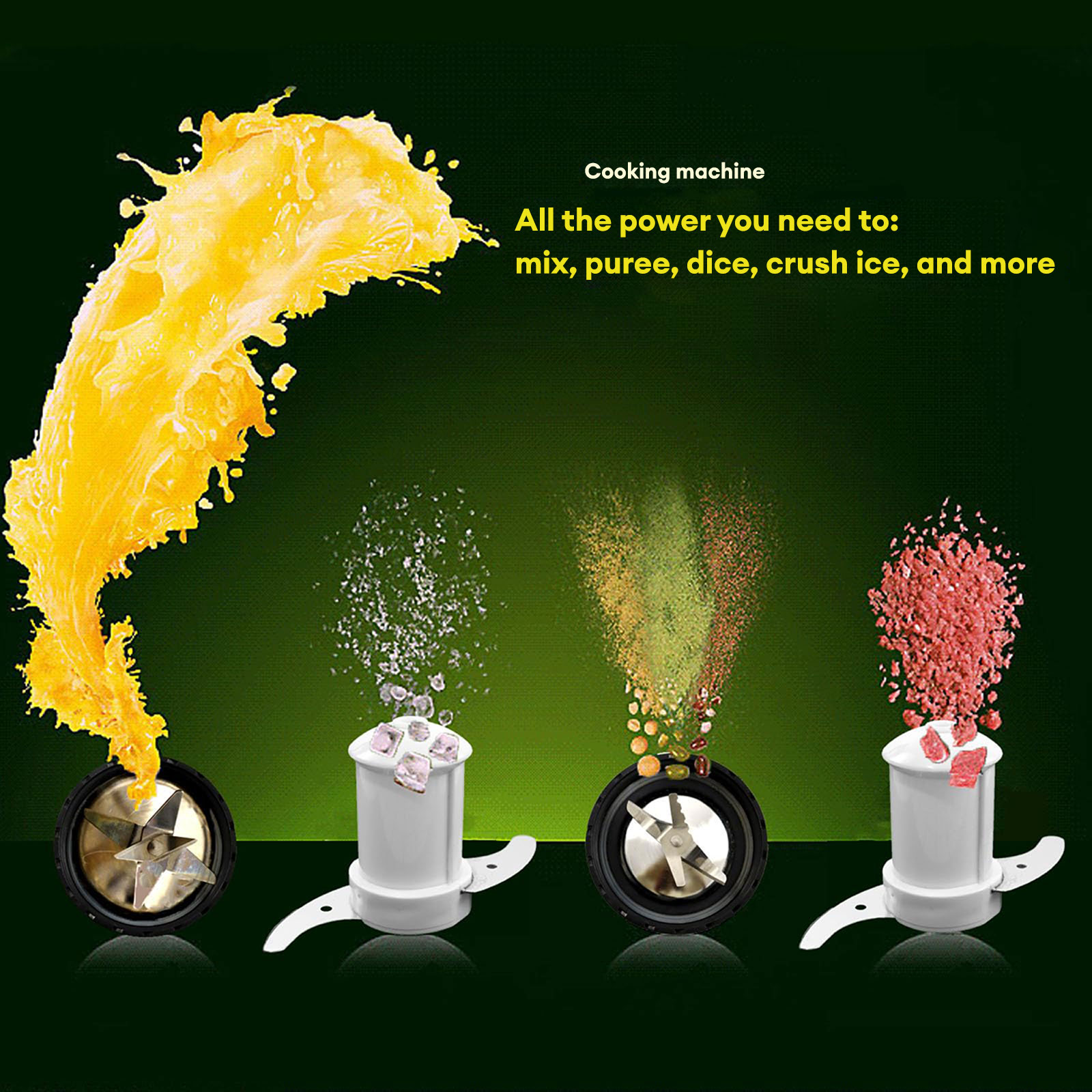Sonifer 4 In1 Food Processor Electric Overheat Protection Multi ...