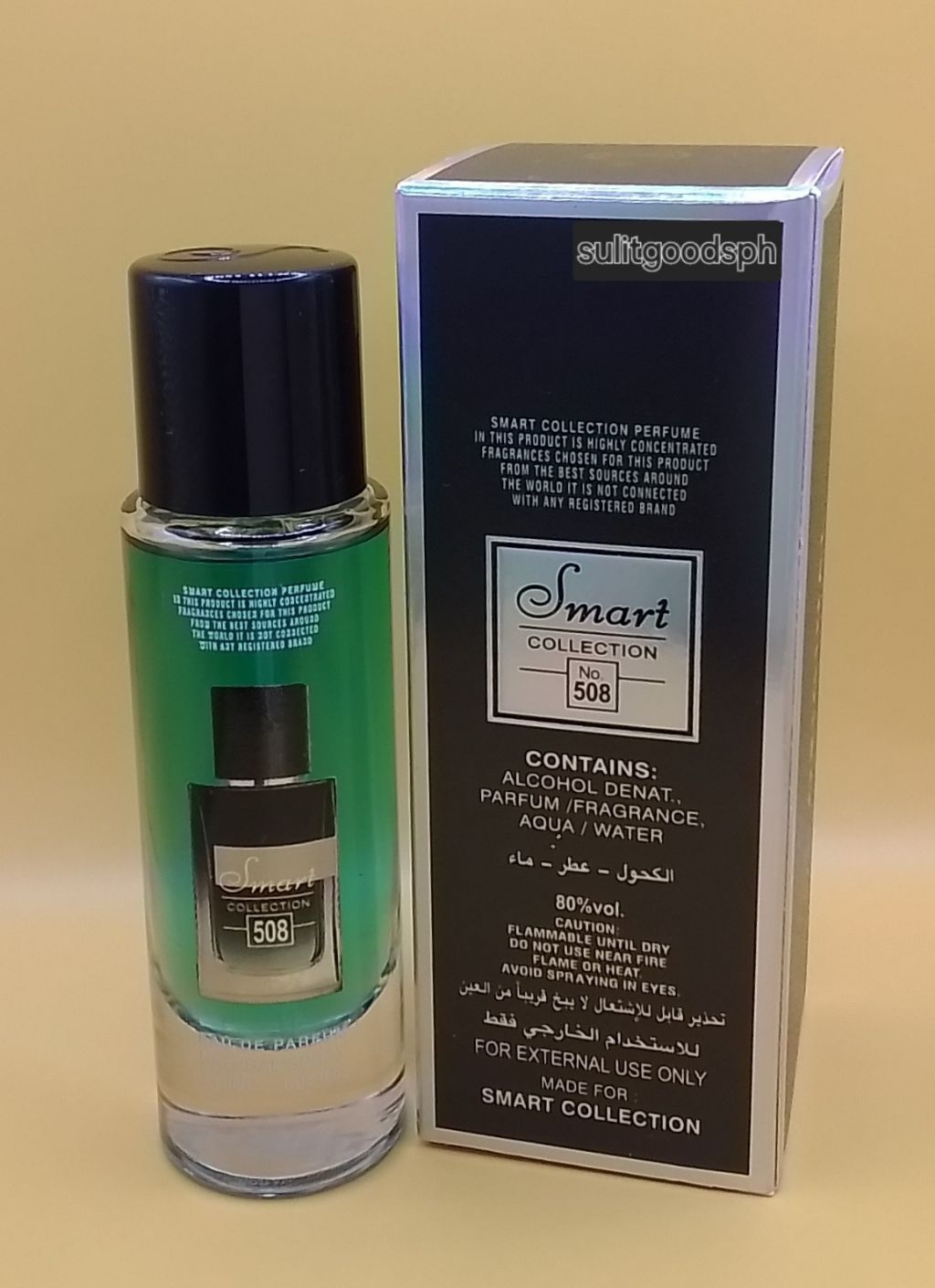 SMART COLLECTION PERFUME NO. UAE5O8 FOR MEN 30 ML EDP | Shopee Philippines