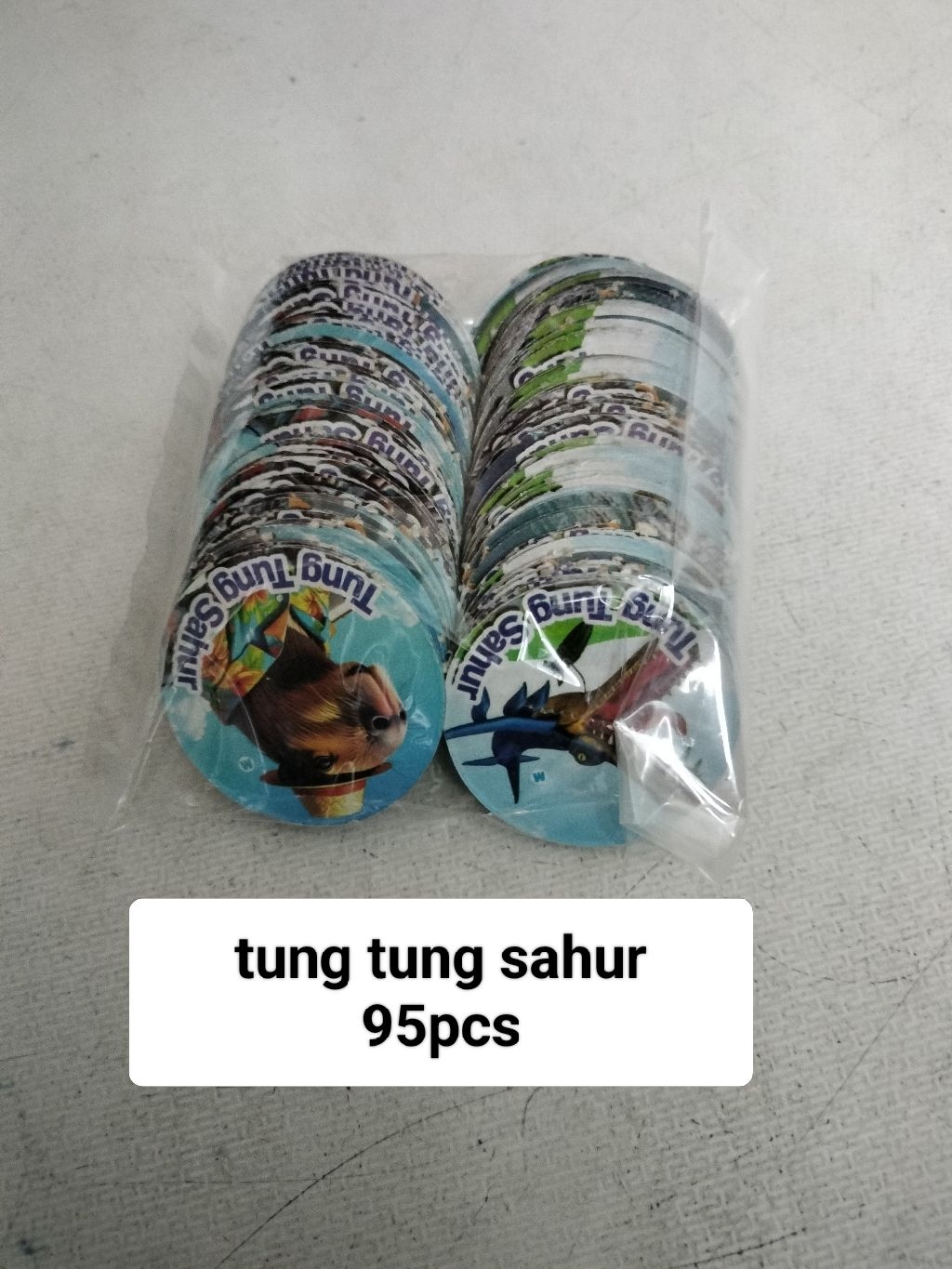 95pcs pogs tung tung sahur card game pog | Shopee Philippines