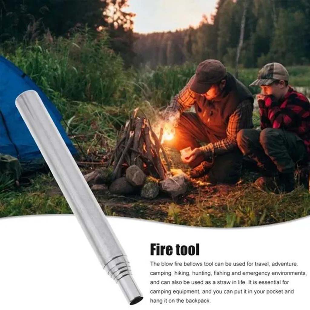 Blow Fire Stainless Steel Retractable Tube for Fireplace Barbaques ...