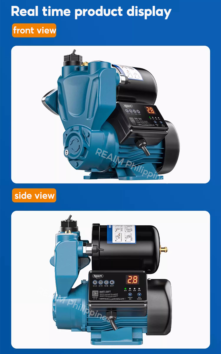 REAIM Jetmatic Water Pump Motor Automatic Booster Pump Water Pressure ...