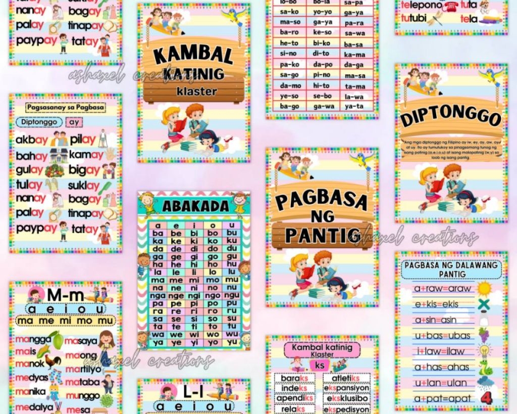 ABAKADA Reading Book for Kids – 105 Pages | Pagsasanay sa Pagbasa ...