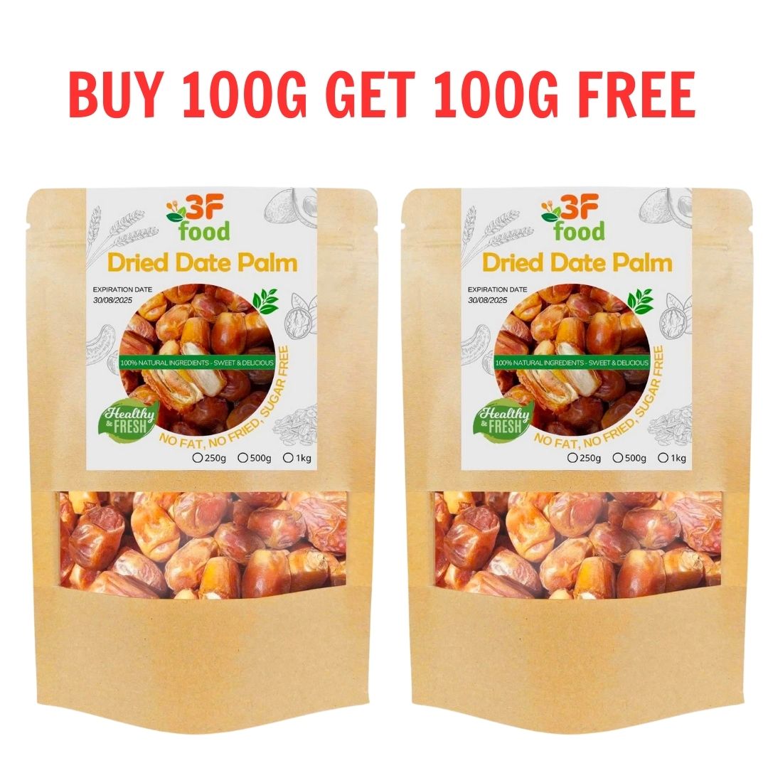 [ BUY 100G GET 100G]Premium Dubai Dates - Natural Dried Dates | Healthy ...