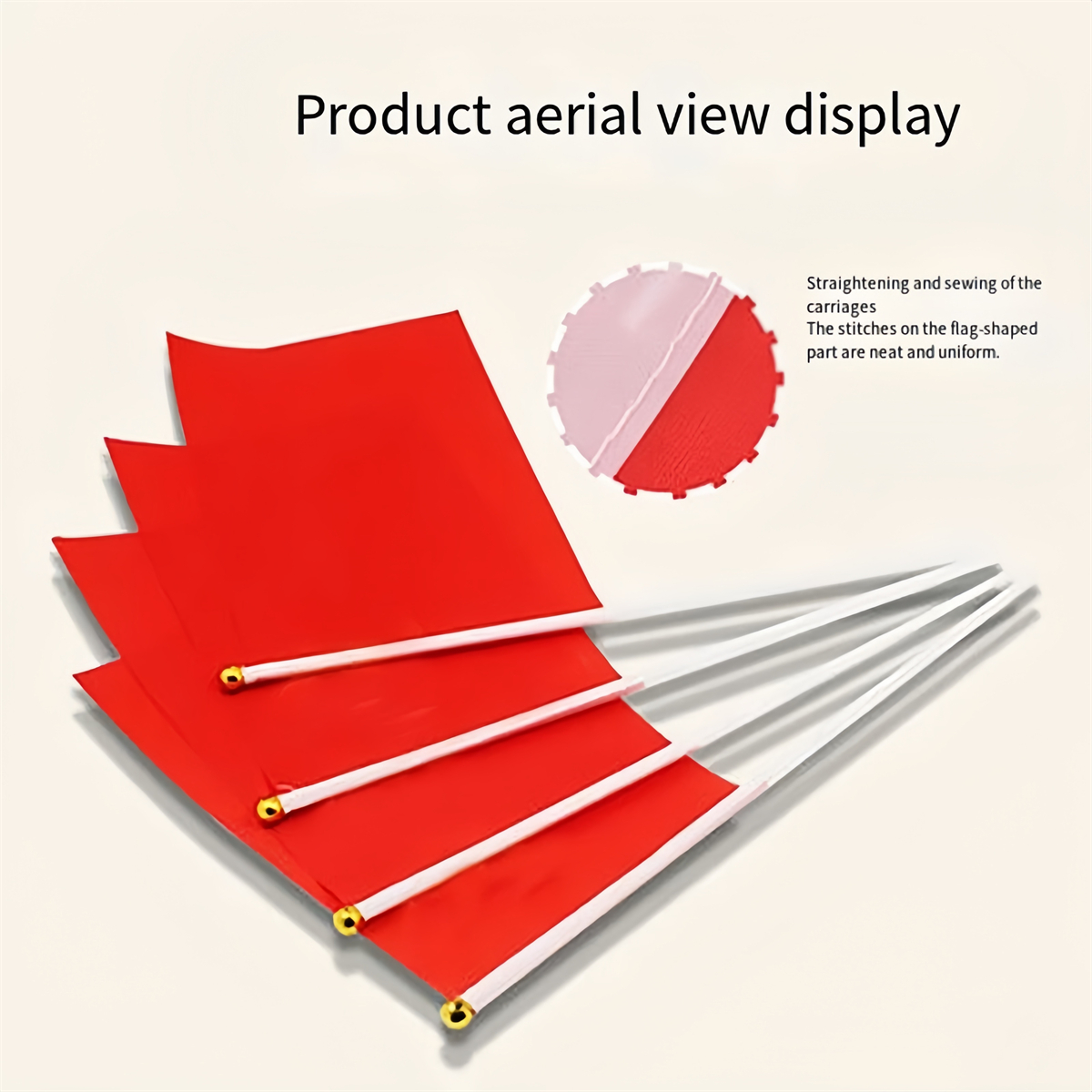 14x21cm Flaglets with Stick Solid / Rainbow / Racing Flag Square Mini ...