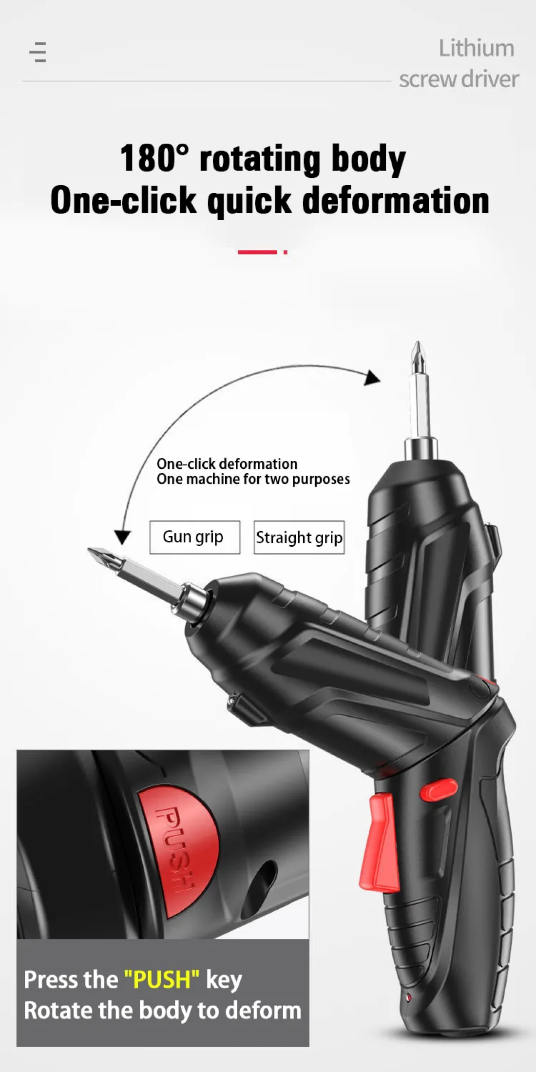 barena drill set Cordless Electric Screwdriver 49PCS Freebie Drill ...
