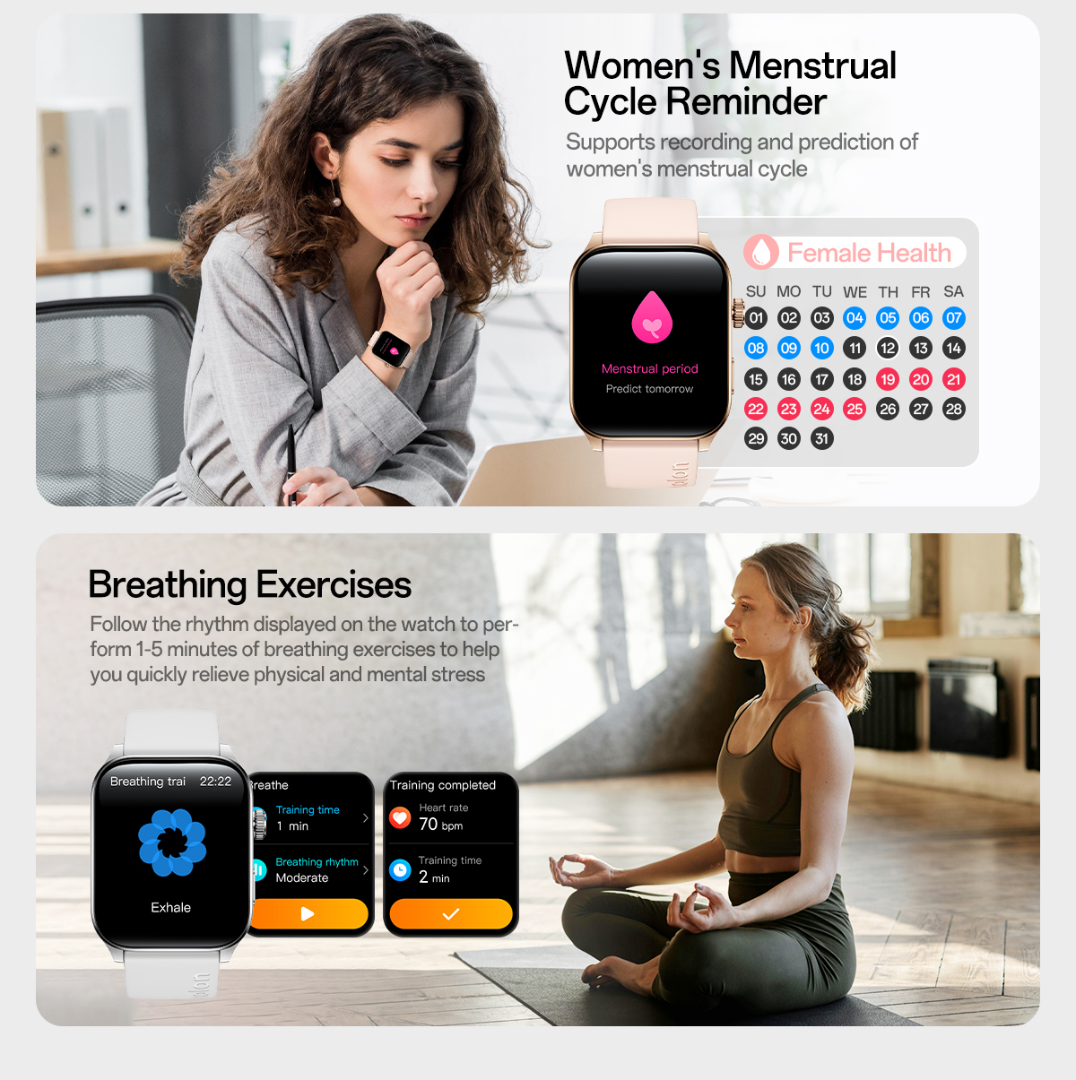 Aolon CURVE 3 Smart Watch Ultra Thin 1.93 IPS Bluetooth Call Running ...