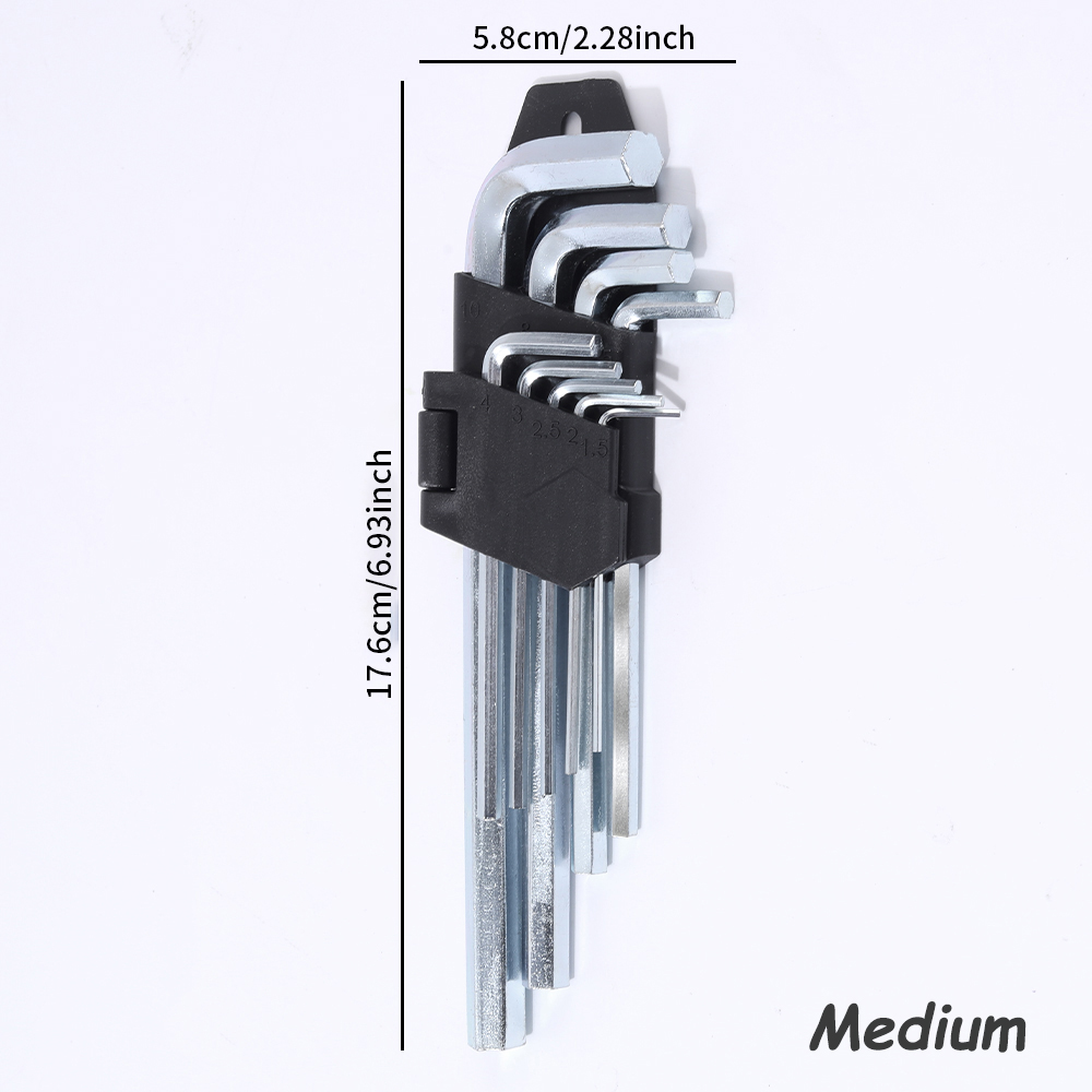 9pcs Hex Key Set Star Allen Wrench Set Original Torx Wrench Flower ...