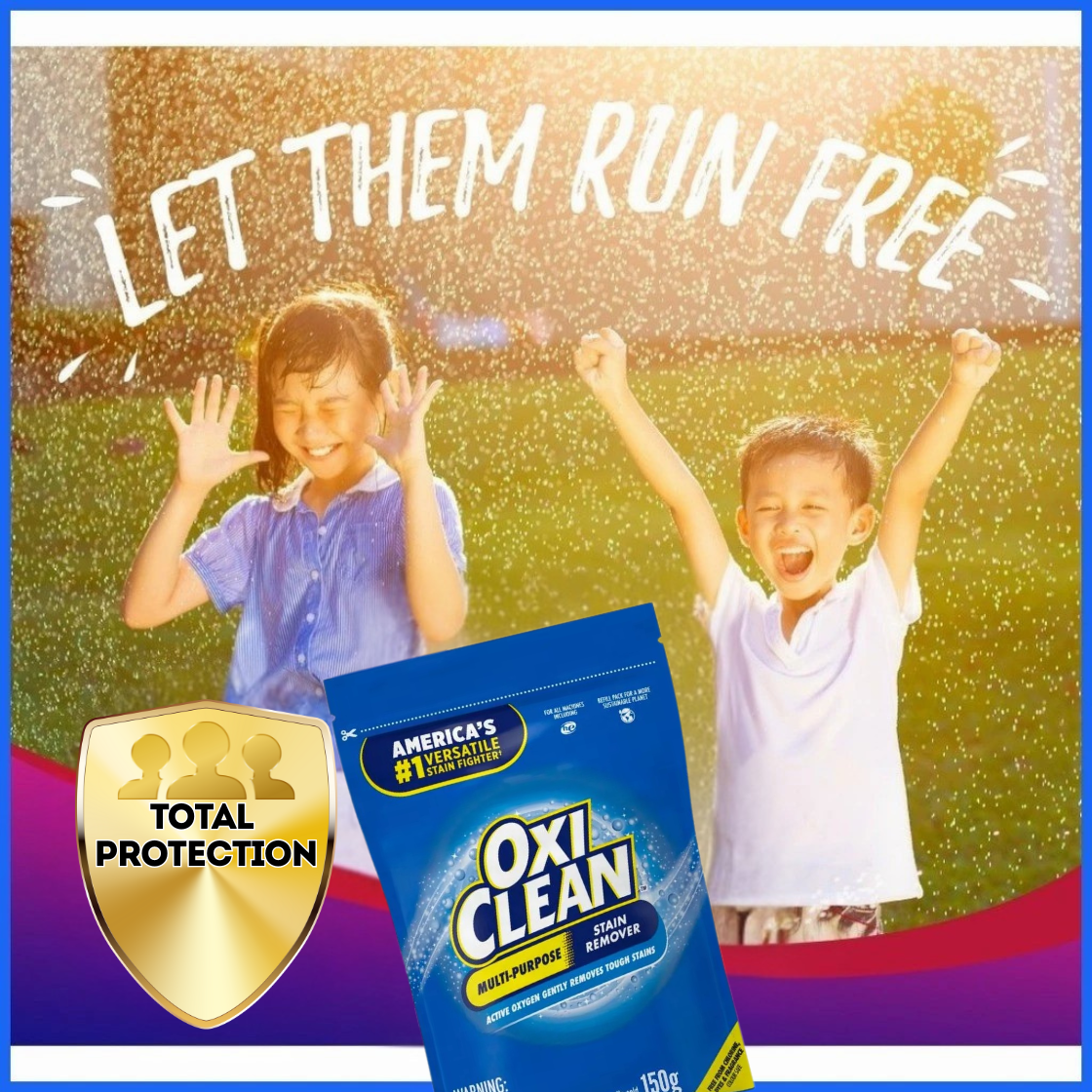 Fast Clean Detergent Powder Brightening OxiClean, 3 in 1 Laundry Care ...