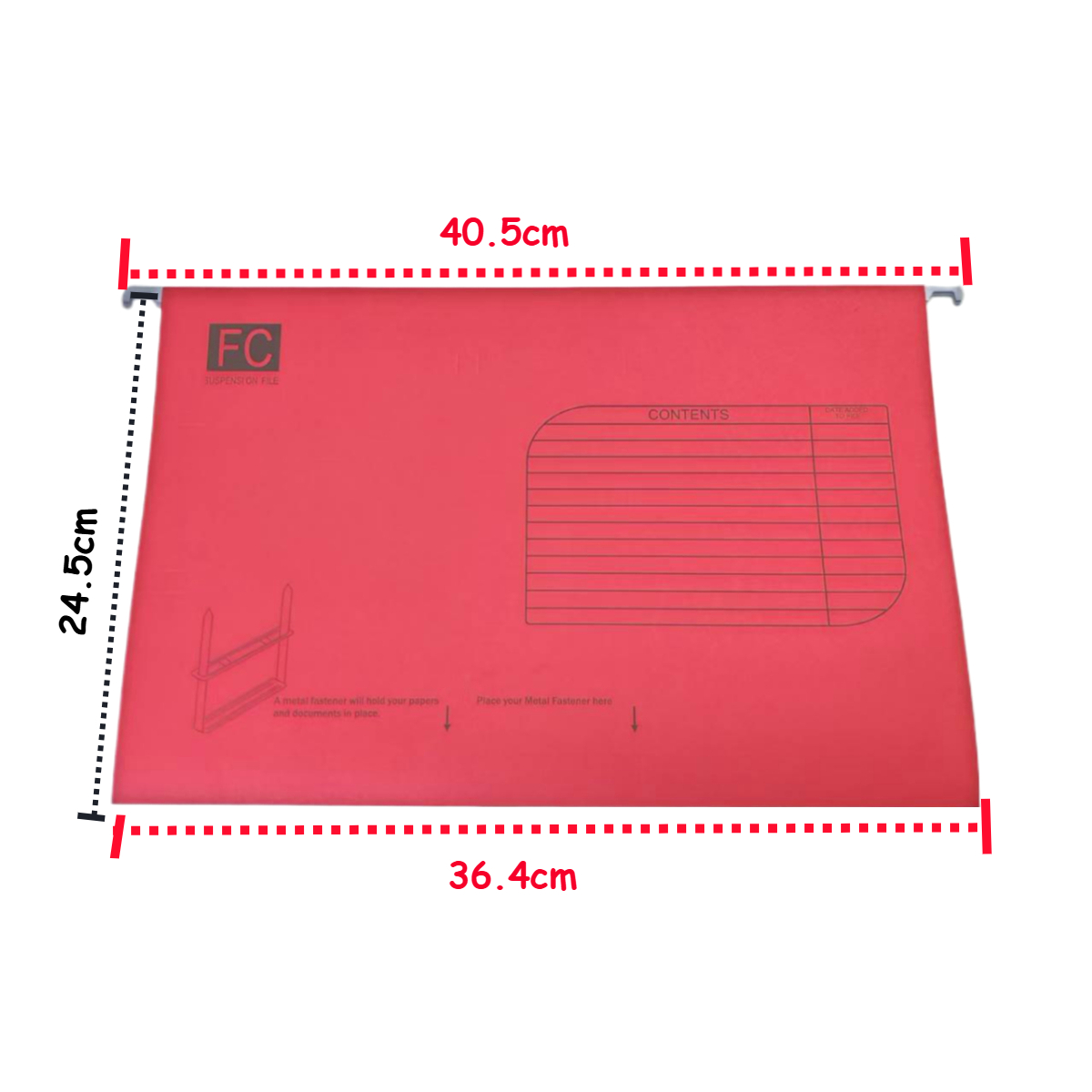 25PCS Long Size Hanging Paper Folder & Storage Basket Paper Organizer ...