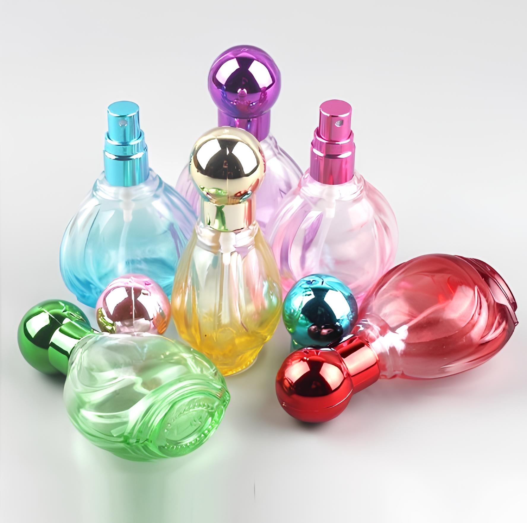 Glasspak 20ml Onion Shaped Perfume Bottle Empty Travel Size Glass ...