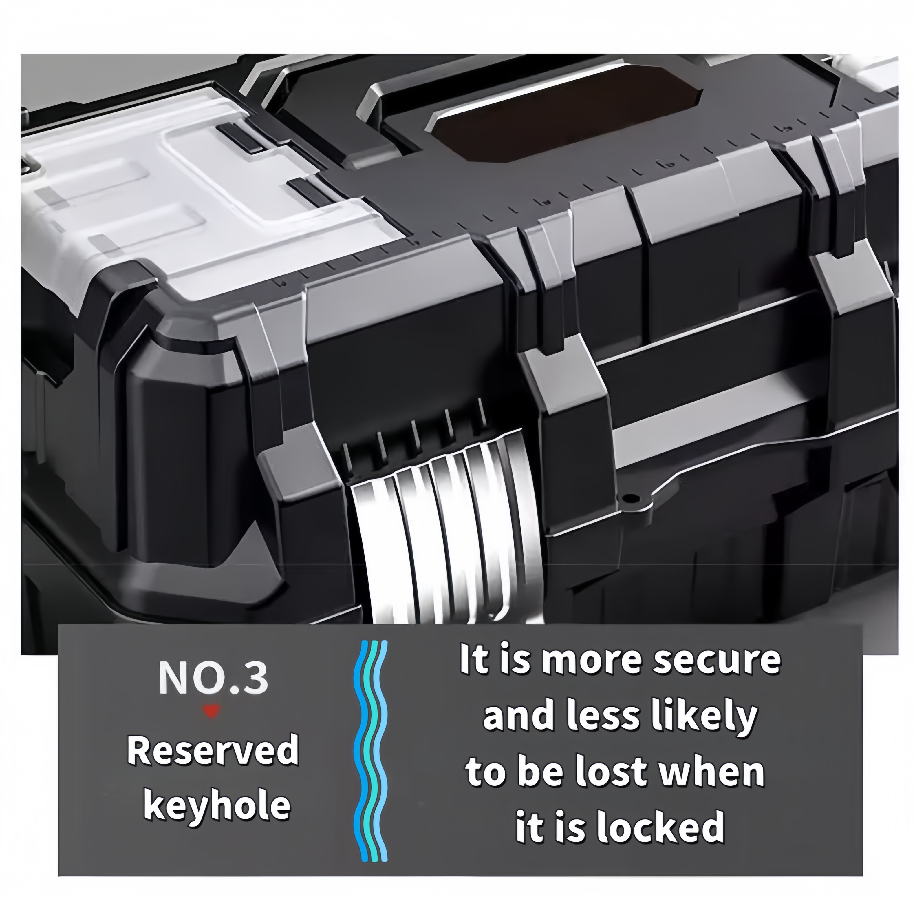 Hardware Toolbox stainless three-layer folding multi-functional storage ...