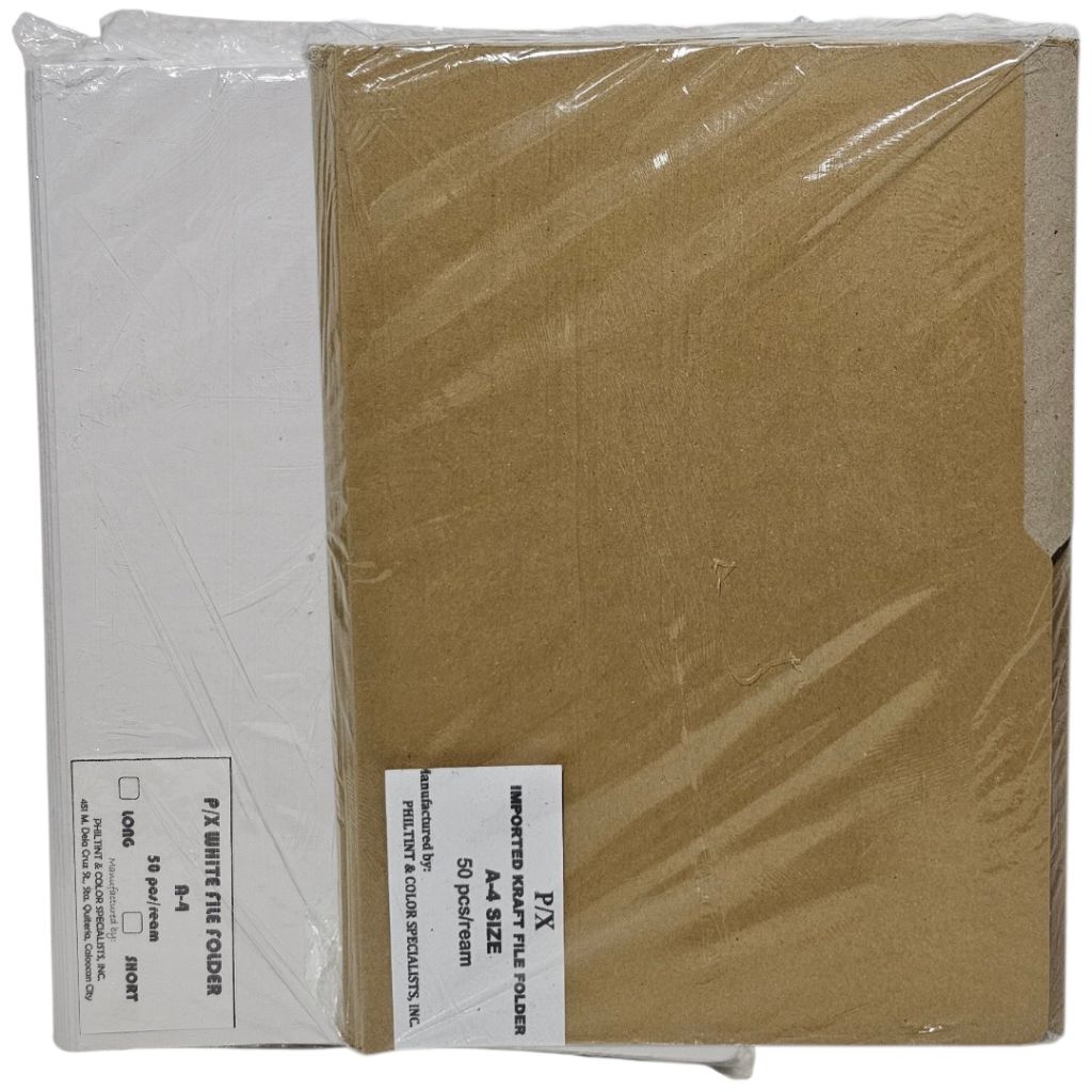 P/X File Folder A4 Size 50 Pieces/Ream | Shopee Philippines