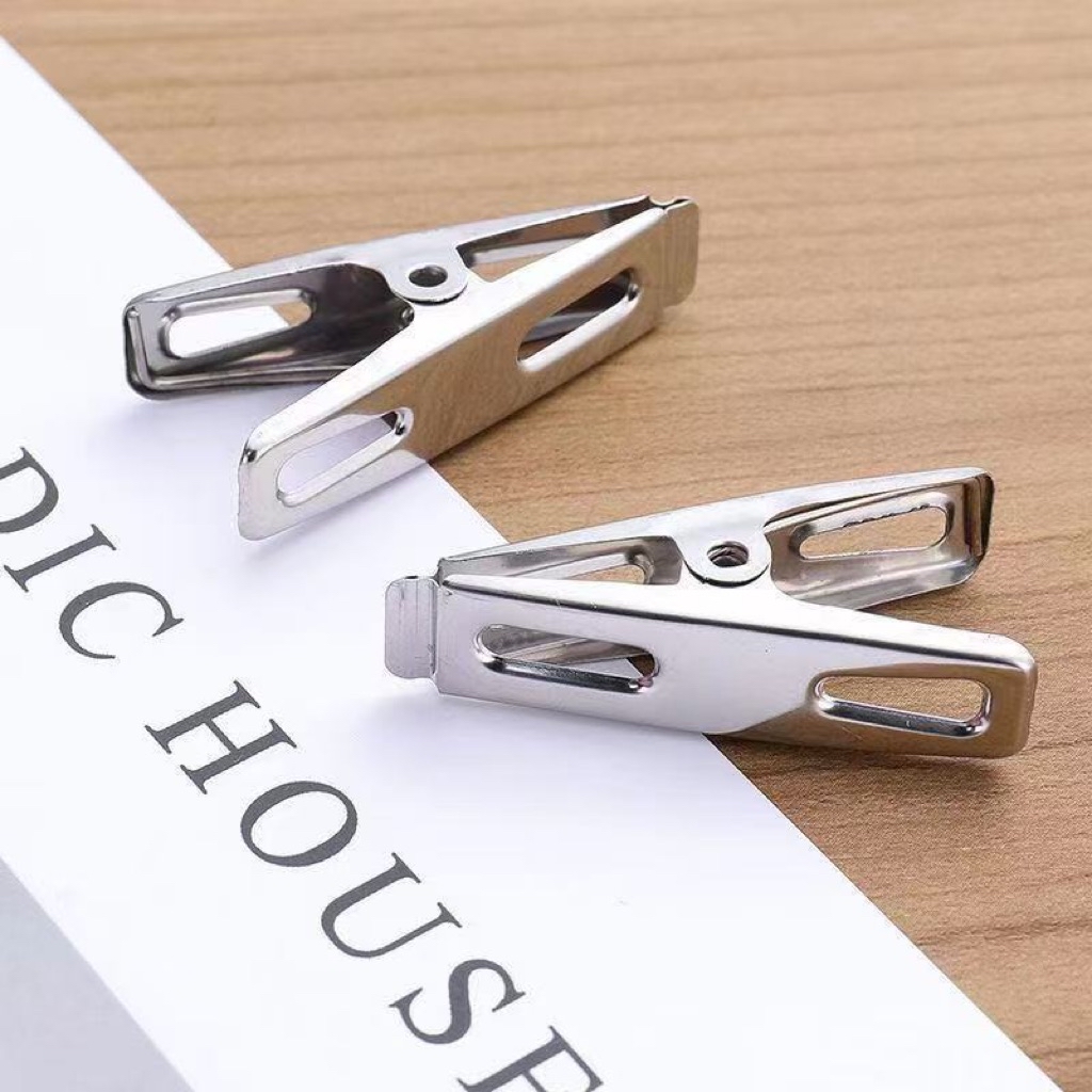 20pcs Clothespins, Binder Clips, Drying Hanger, Metal Clip Set, Metal ...