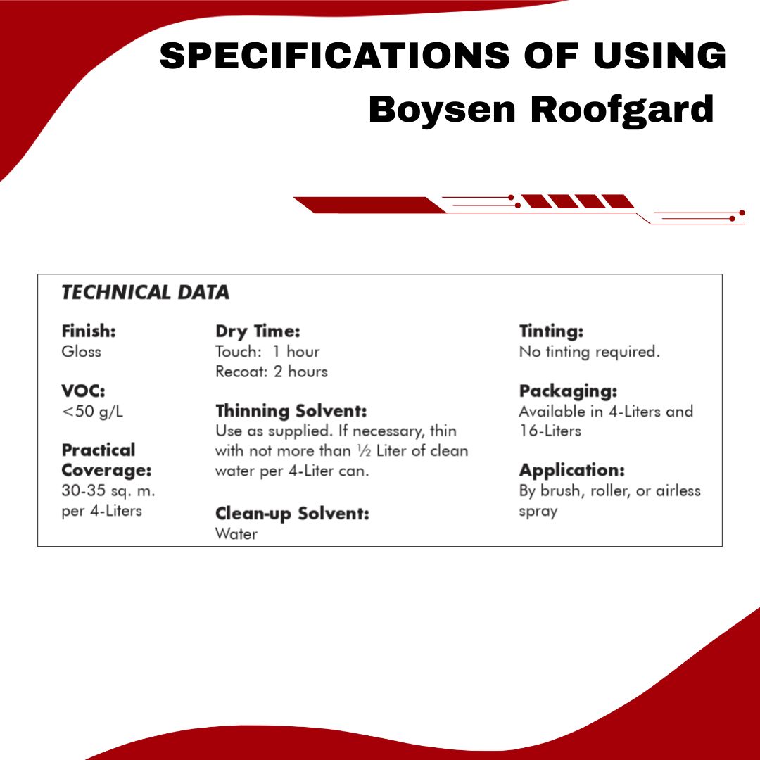 Boysen Roofgard Spanish Red B-2570 | Shopee Philippines
