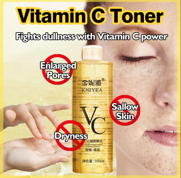 Buy 1 Take 1 KNIYEA VC Vitamin C Toner 500ml Glow Hydrates Exfoliate ...