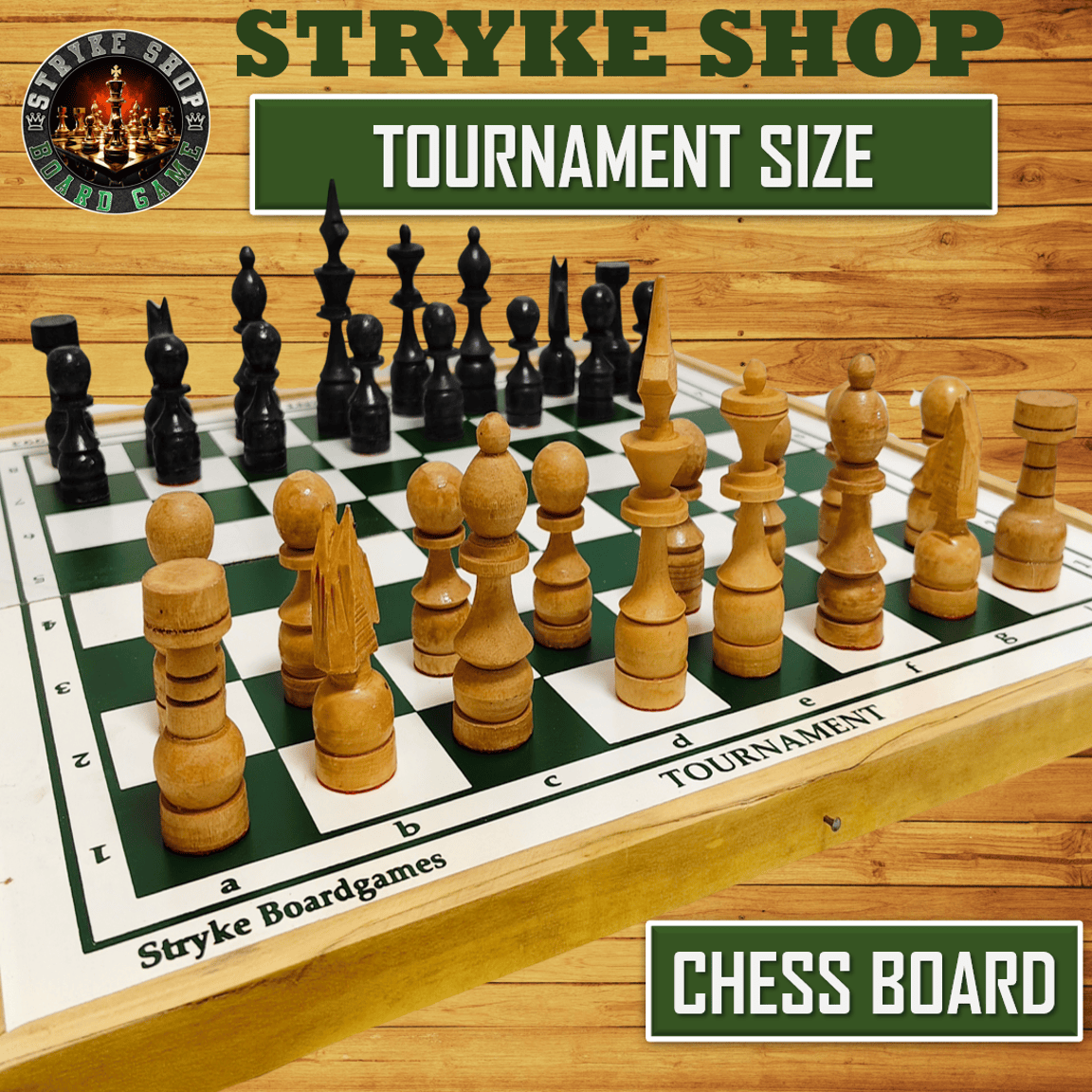 Chess Board Tournament Medium, Petite, Kliene, Malengke, Scrabble, Math ...