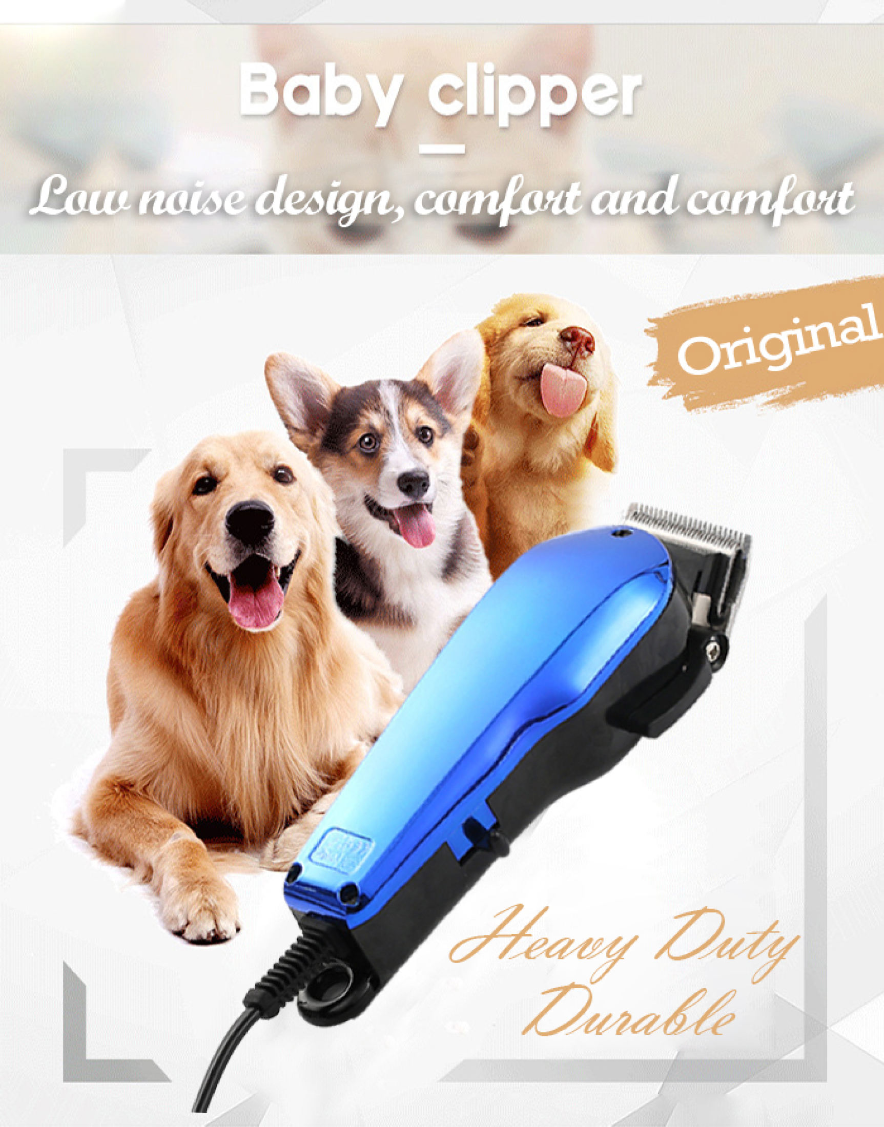 Razor For Dogs Dog Grooming Supplies Heavy Duty Razor For Pet Cat Low ...
