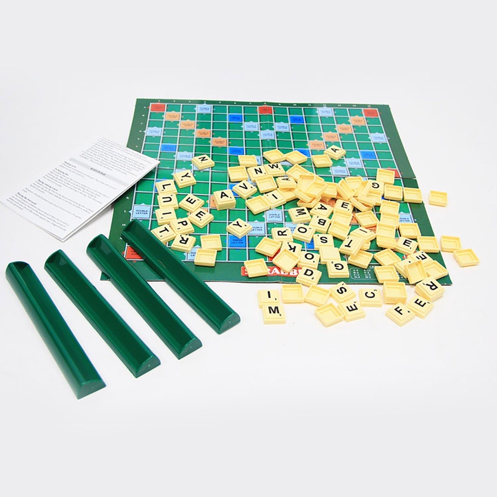 Scrabble series Scrabble size two sizes Family board game | Shopee ...