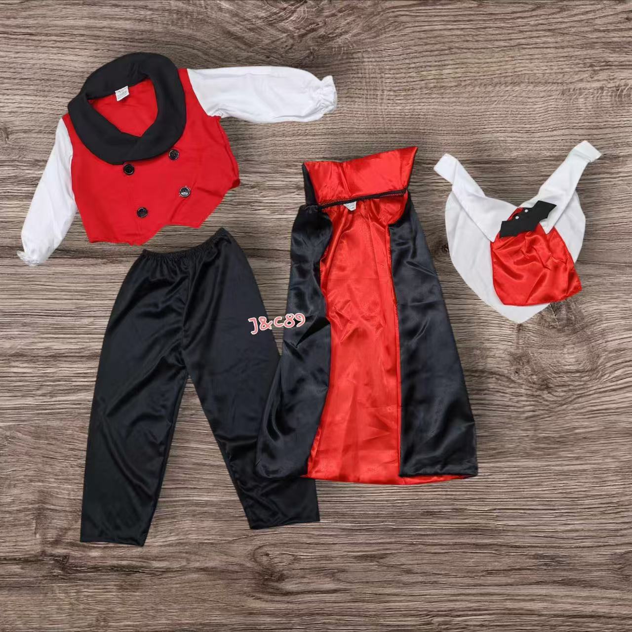 LW Infant Toddler 4Pcs Vampire Costume Set For Baby Boys 6–24M ...