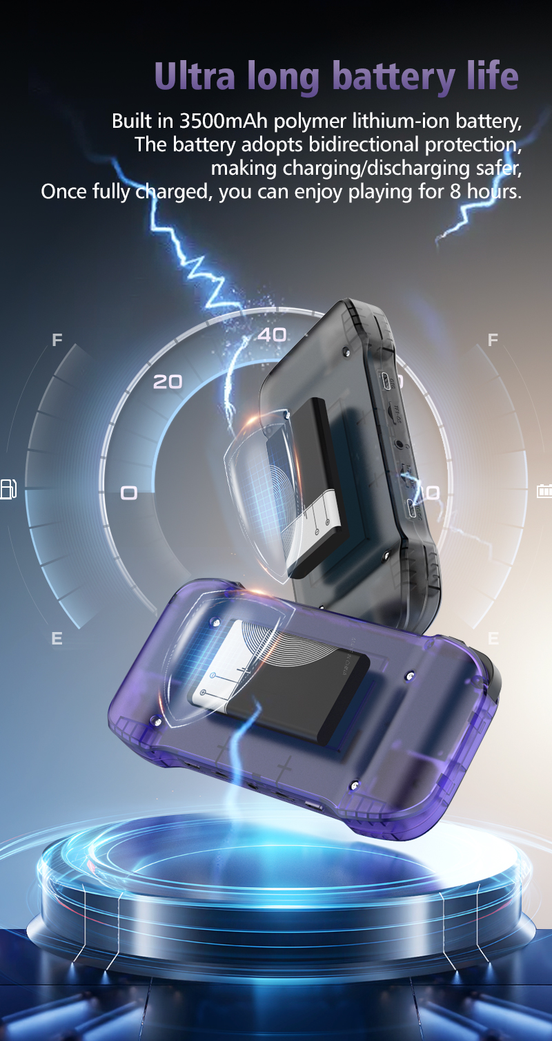 Alphawolf | Game Console R46H Retro Handheld Game Console Linux System ...