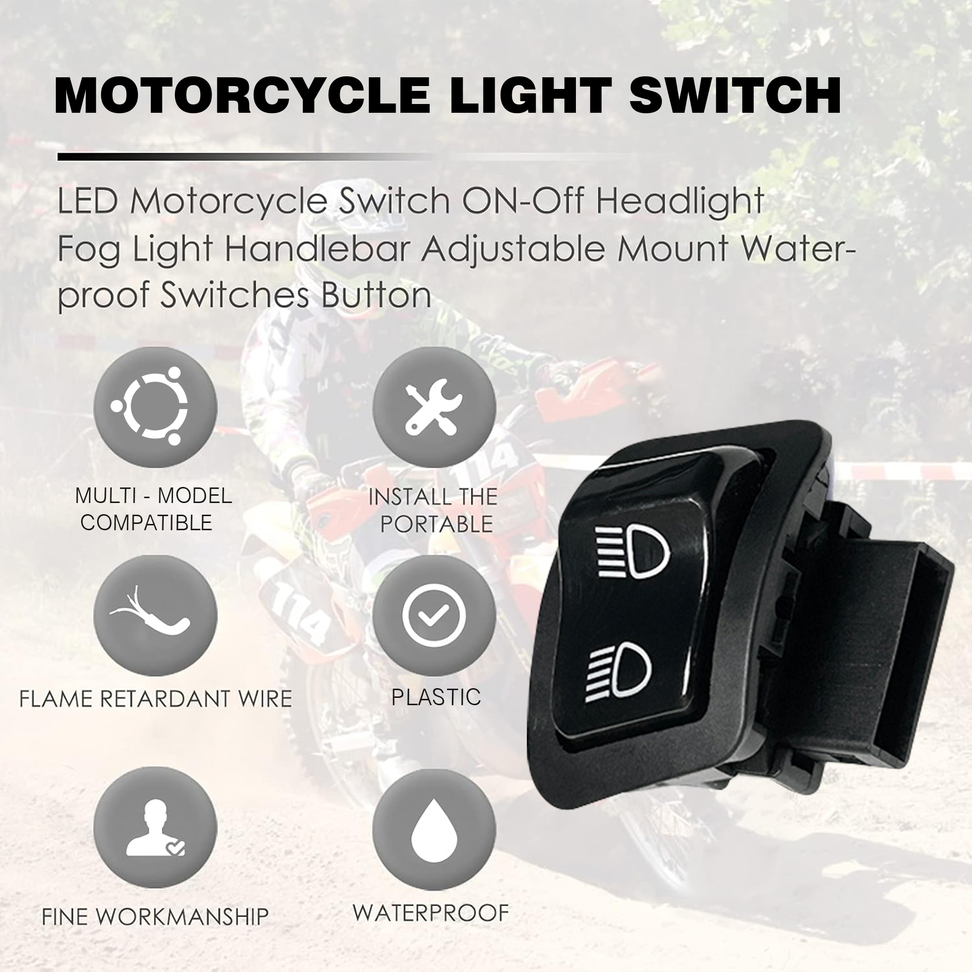 Honda Tri Switch Passing High&Low 4 Pin 3 Pin For Wave, Click v1, Beat ...