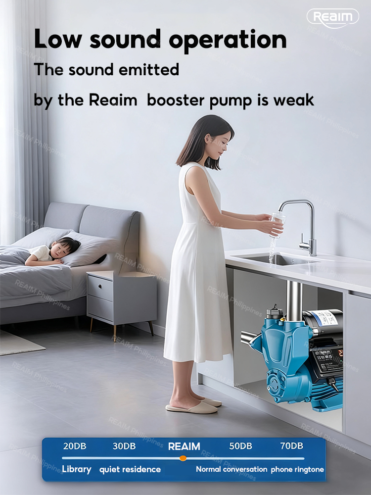 REAIM Jetmatic Water Pump Automatic Booster Pump Water Pressure Self ...