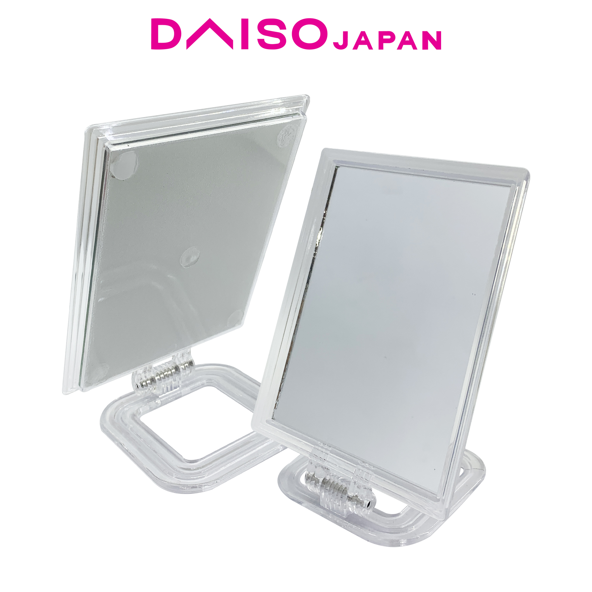 Daiso Clear Small Standing Mirror (10cmx20.5cm) | Shopee Philippines