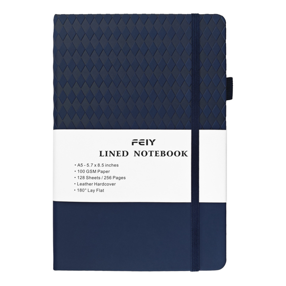 A5 Notepad Thick Notebook 128 Sheets/256 Pages College Student Writing ...