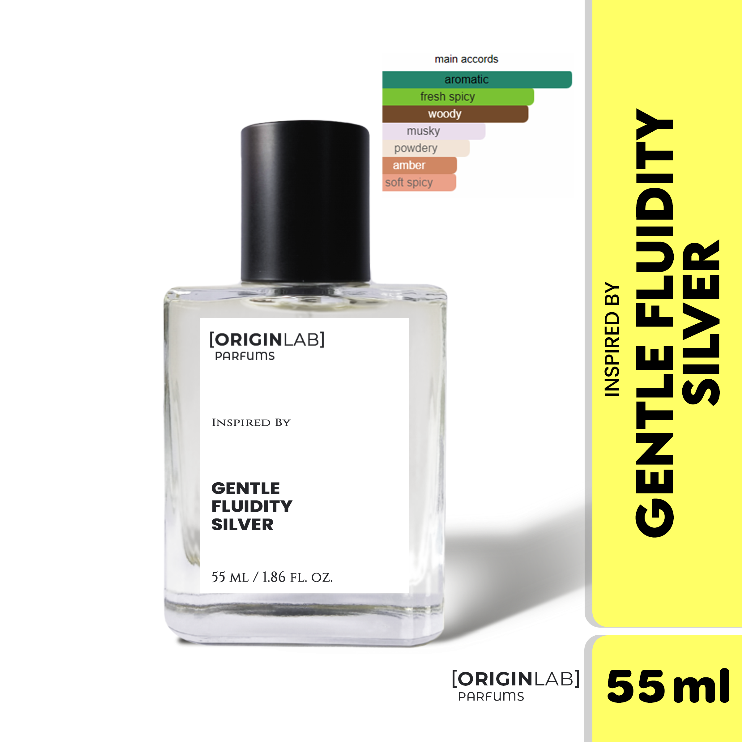 OriginLab - GENTLE FLUIDITY S1LVER Inspired Perfume - Oil rich ...