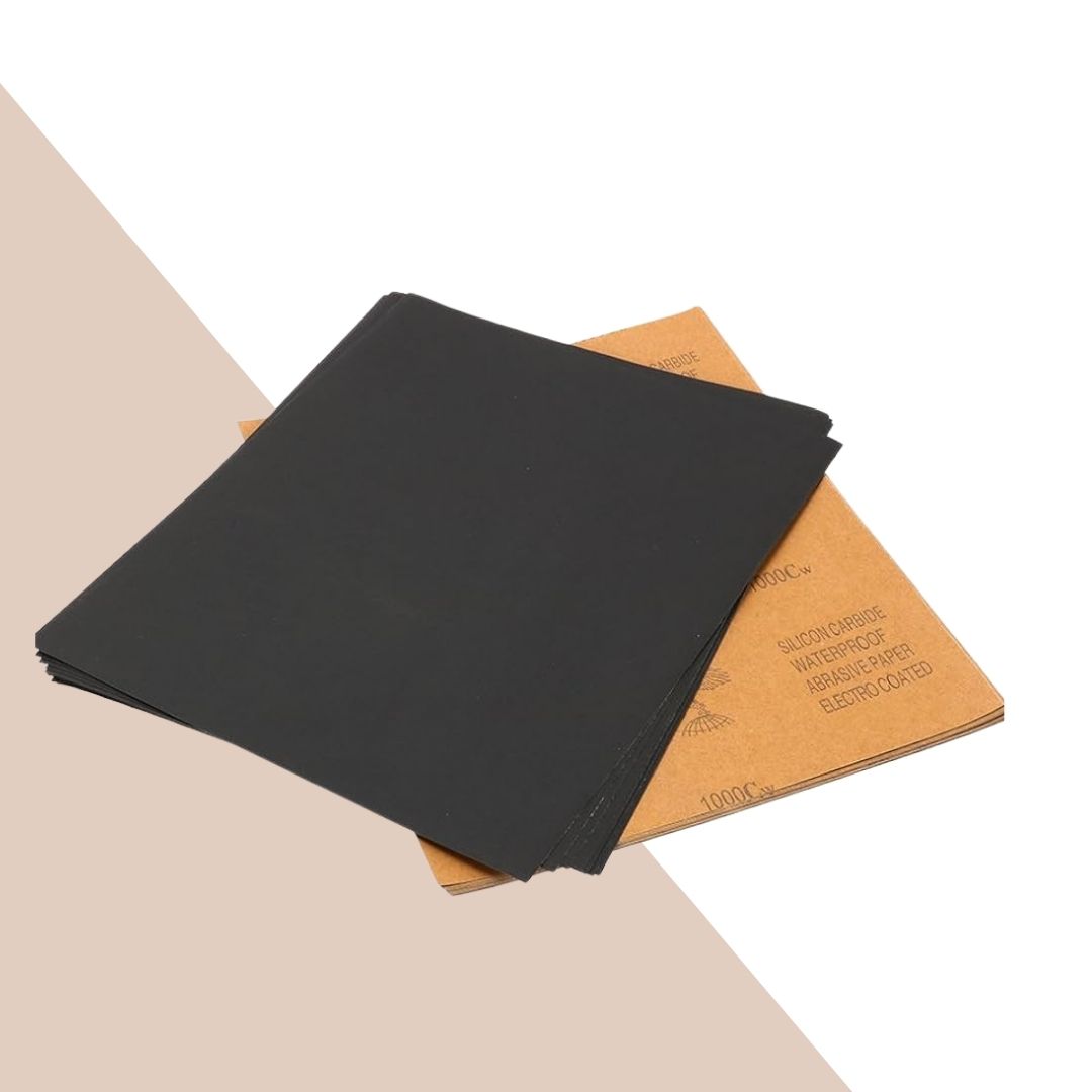 100 PCS Liha Waterproof Sandpaper Set Grit #60 to #2000 Abrasive Sheets ...