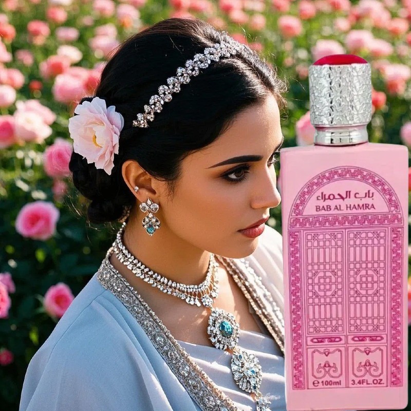 Pink Rose Perfume 100ml Dubai Arabia Perfume Long Lasting Love Perfume ...