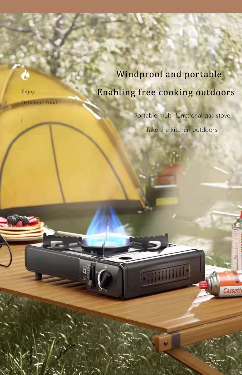portable barbecue grill butane gas stove mini camping stove | Shopee ...