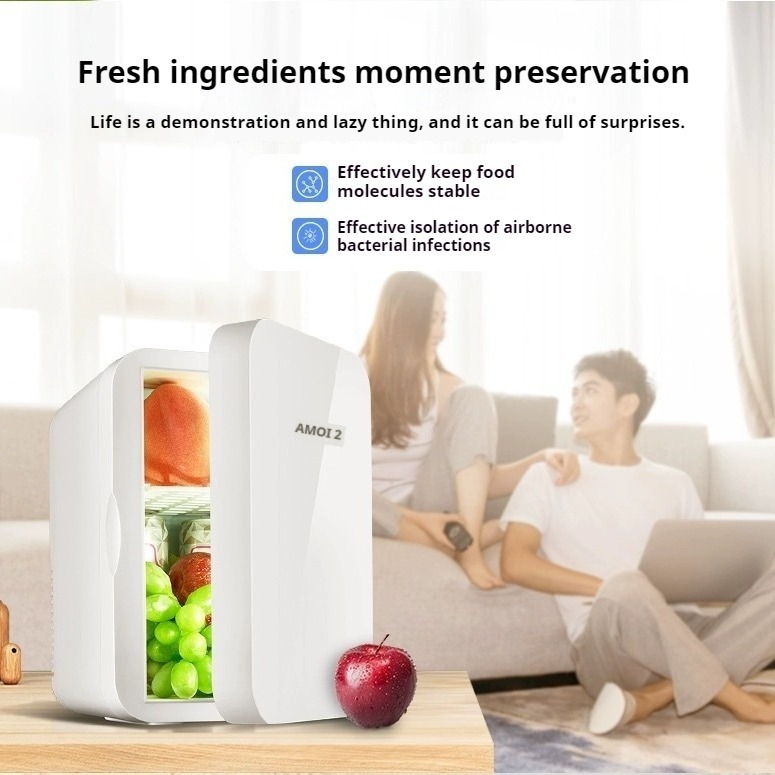 MOKETA Car Mini fridge refrigerator 8L Beauty Fridge/Skincare Fridge ...