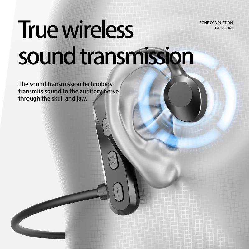 NEW Universal Bone Conduction Headset Wireless Bluetooth Headphones ...
