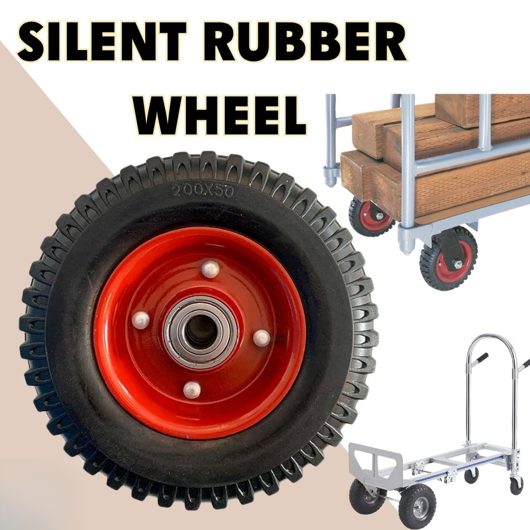 Heavy-Duty Caster Wheels with Metal Ball Bearings – For Logging Carts ...