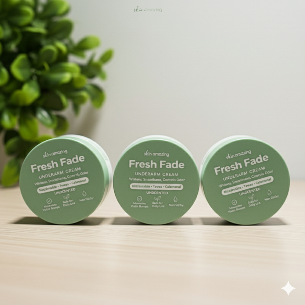 BUY 3 TAKE 1 Skin Amazing Unscented Fresh Fade Underarm Cream Tawas ...